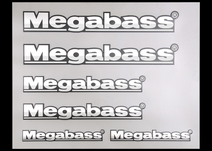 Megabass EMBLEM STICKER | Megabass-メガバス
